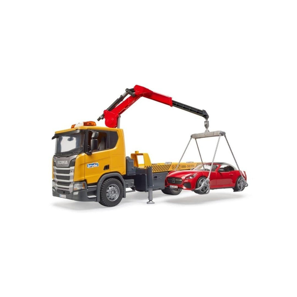 BRUDER Transportes Grúa Scania Súper 560R 03552- Escala 1:16- BRUDER ...