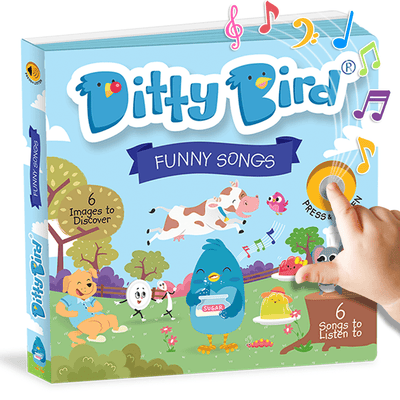 Ditty Bird Libros Libro Interactivo Musical Funny Songs DI018